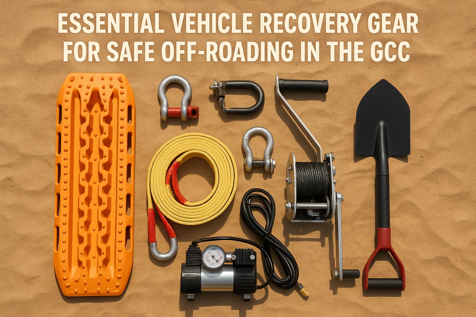 Essential Vehicle Recovery Gear for Safe Off-Roading in the GCC | Aphcarios